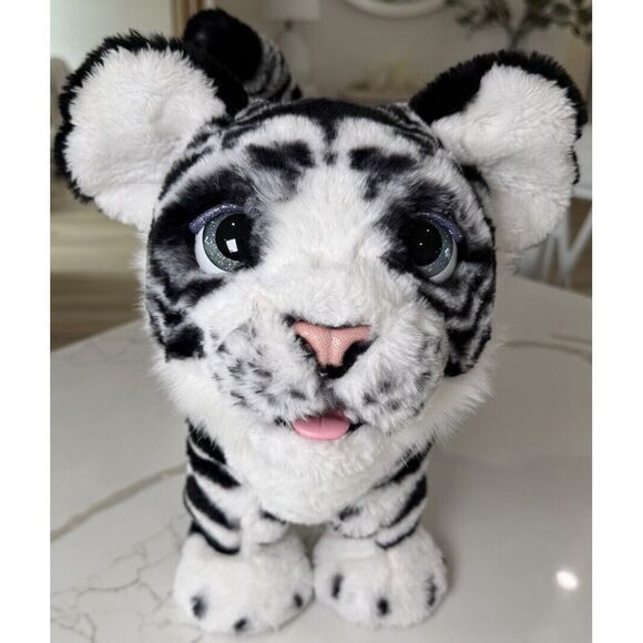 Hasbro | Toys | Hasbro Furreal Roarin Ivory The Playful White Tiger ...